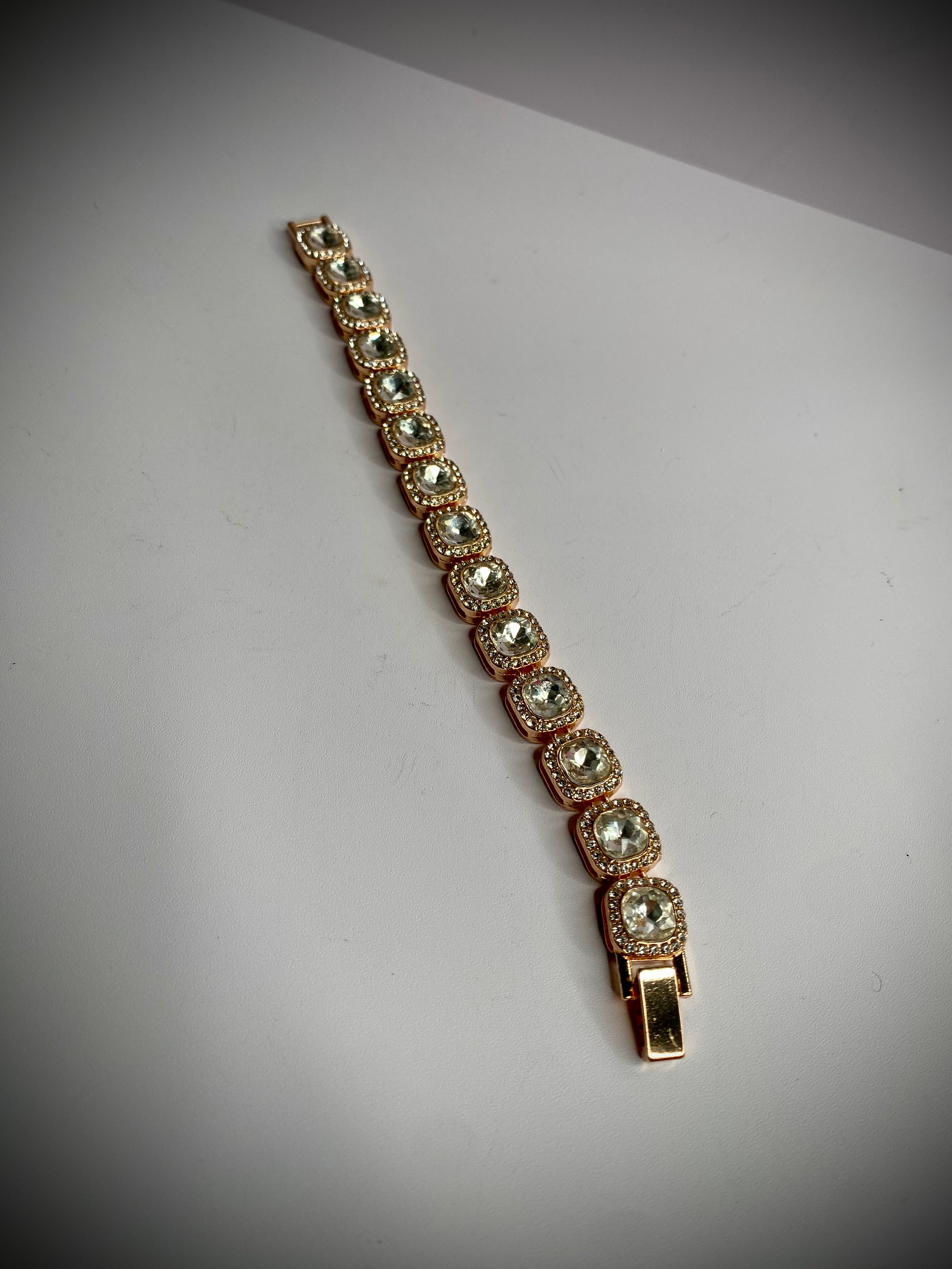 Bling Square Bracelet – Lysaire